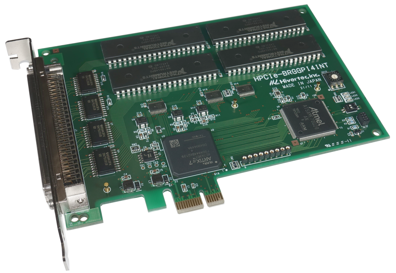 新製品 インテリジェント4チャンネルGPIBインターフェースボード - ハイバーテック